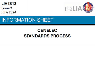 LIA IS13 - CENELEC Standards process | At The Heart of Lighting