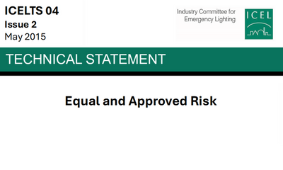 ICEL_TS04 Equal and Approved Risk | At The Heart of Lighting