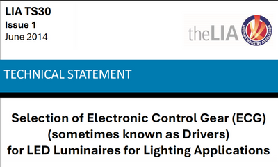 LIA TS30 - Selection of Electronic Control Gear for LEDs | At The Heart ...
